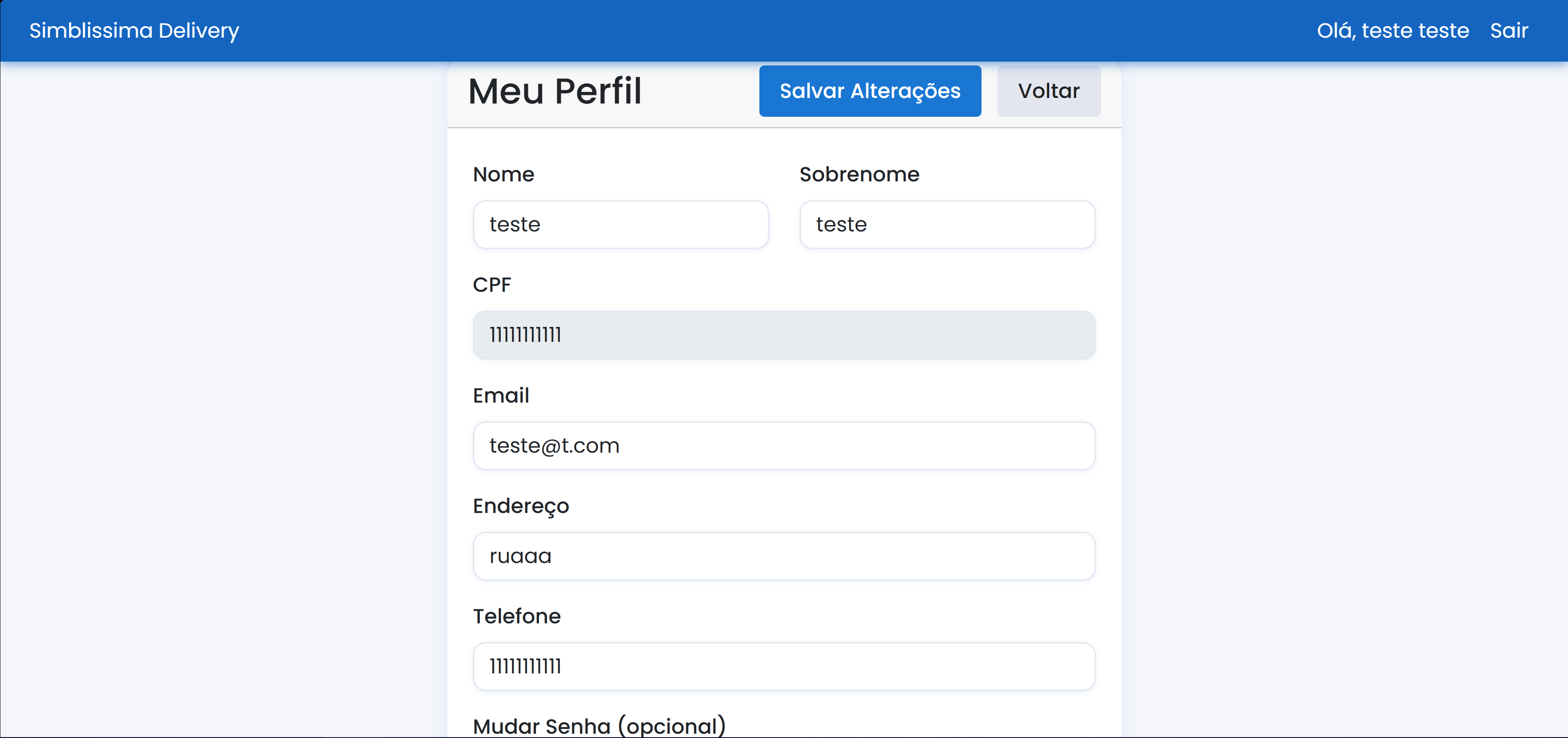 Protótipo - Simblissima